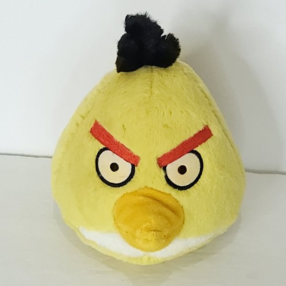 Commonwealth | Toys | Angry Birds Chuck Plush 6 Yellow Stuffed Animal ...